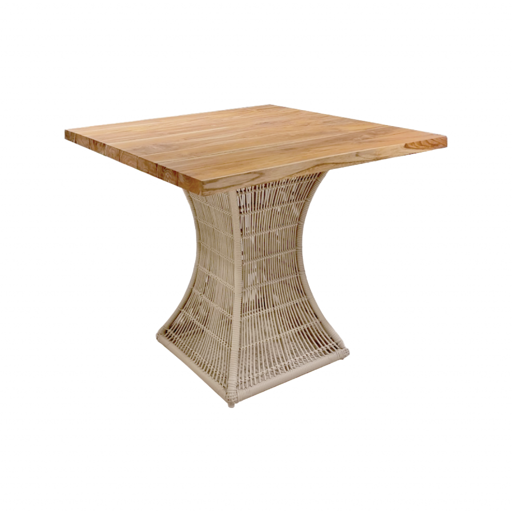 DT – Elvira Dining Table – Wood Top – A. Garcia Crafts