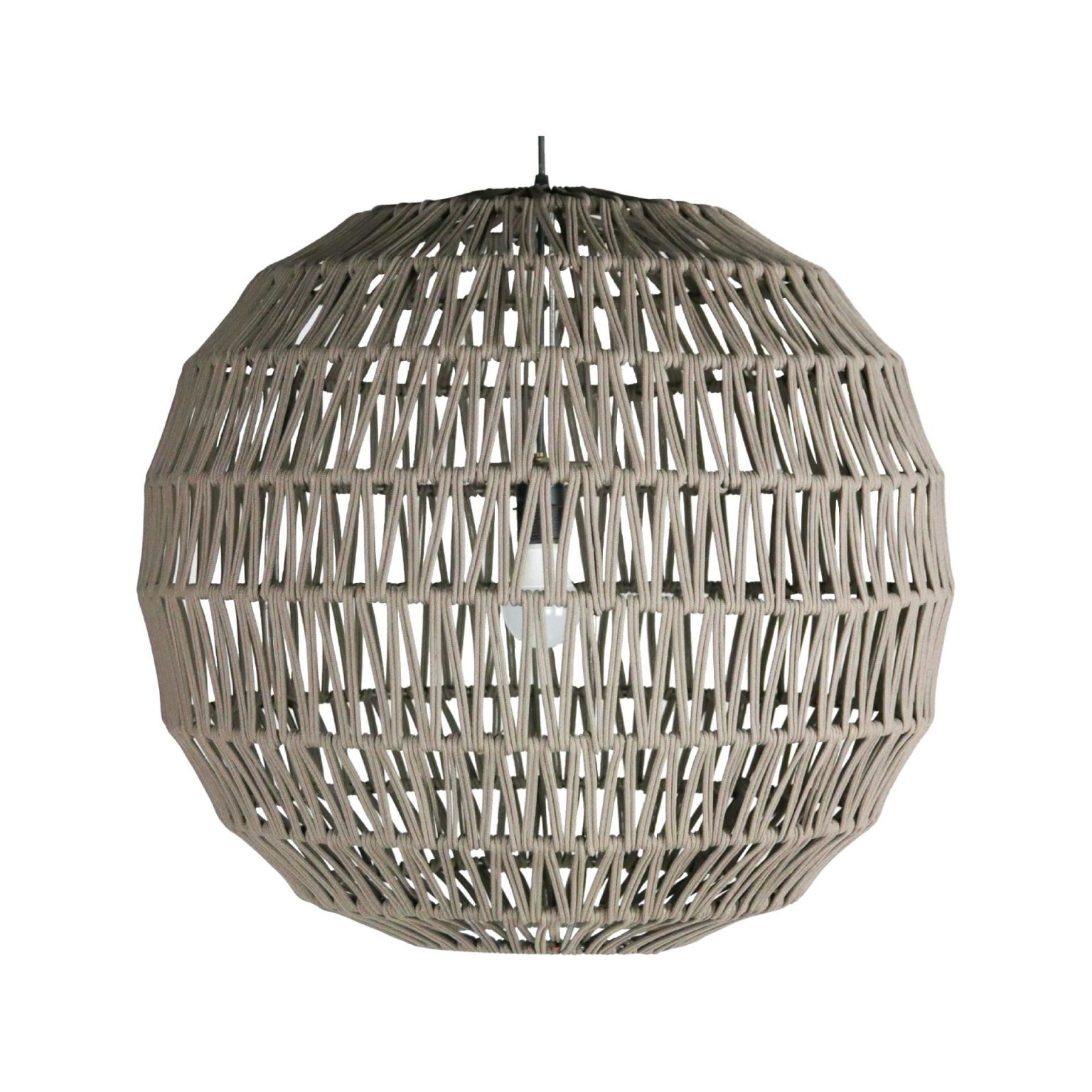 Kiara Pendant Lamp (Rope) – A Garcia Crafts