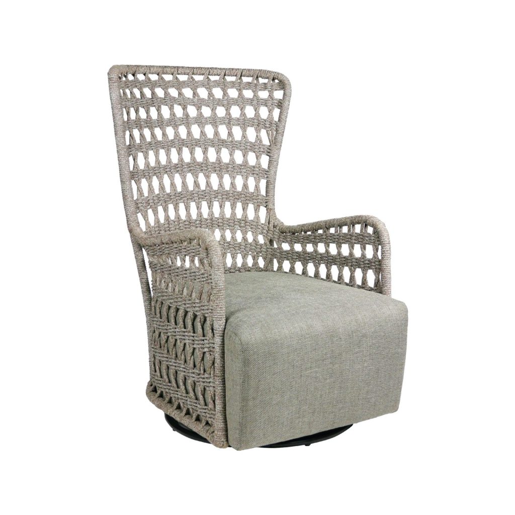 Romano Swivel Lounge Chair – A. Garcia Crafts